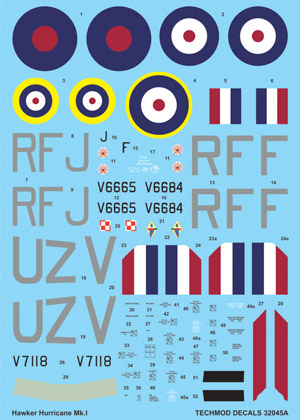 Techmod 32045 Hawker Hurricane I
