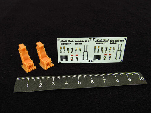 Metallic Details MDR72110 Ejection seat F16F for Rafale (3D-Printed)