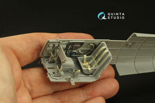 Quinta Studio QD32191 Messerschmitt Bf-109 G-14 - 3D-Printed & Coloured Interior (for Zoukei Mura kits)