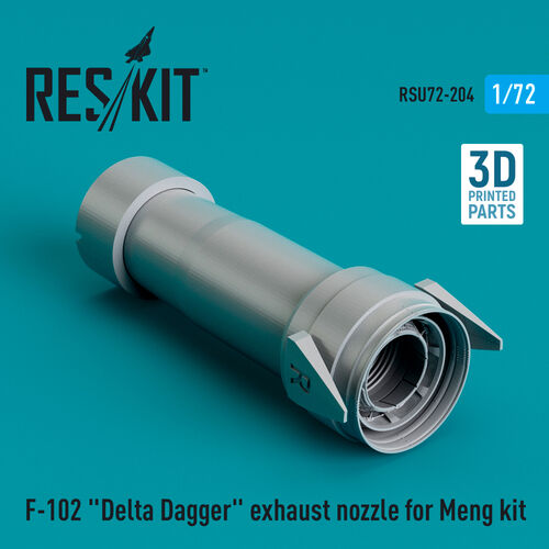 RES/KIT U72-0204 F-102 'Delta Dagger' Exhaust Nozzle For Meng Kit