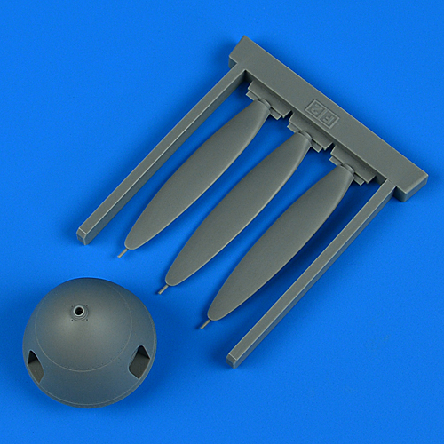 Quickboost 32252 Bf 109F-2 propeller HASEGAWA/REVELL