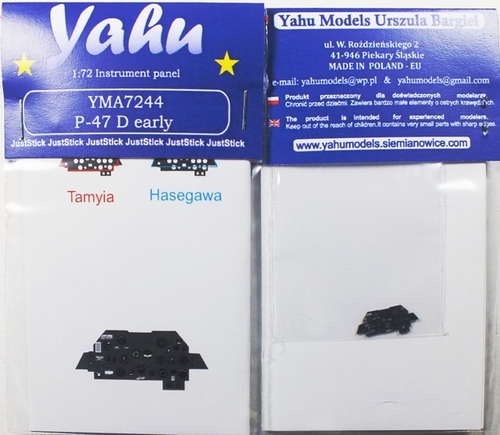 Yahu Models A7244 P-47D Early