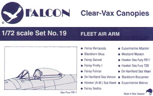 Falcon Model V1972 British Fleet Air Arm