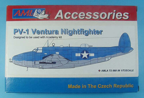 AML A72060 Lockheed Ventura - Nightfighter Conversion Set (designed to be used with Academy kits)