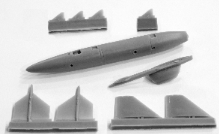 Maestro Models K4897 2 × Rb04E missiles w. launchers SAAB AJ37 Viggen