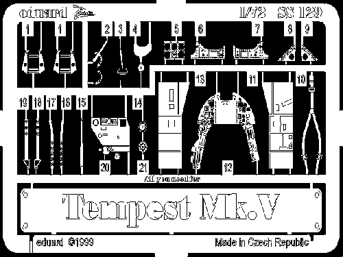 Eduard SS129 Tempest Mk.V ACADEMY