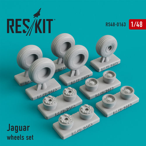 RES/KIT 48-0163 Sepecat Jaguar wheels set