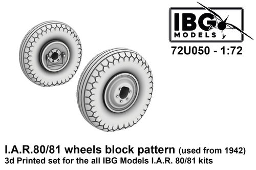 IBG 72U050 IAR-80/81 C - Wheels Block Pattern (used from 1942) (for IBG kits)
