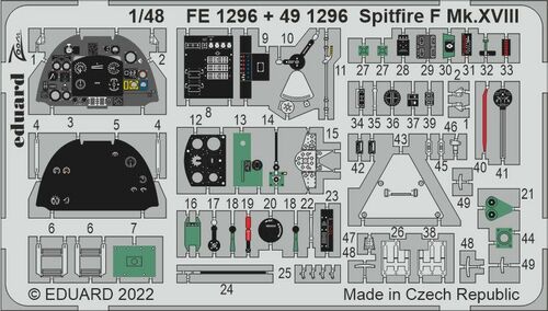 Eduard FE1296 Spitfire F Mk.XVIII Airfix