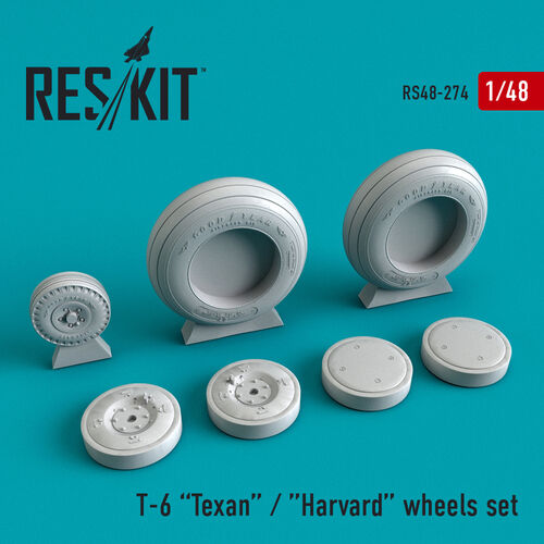DISCONTINUED RES/KIT 48-0274 Texan T-6 wheels set