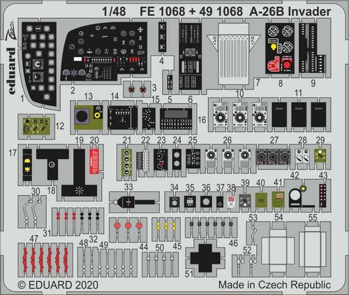 Eduard FE1068 A-26B Invader ICM