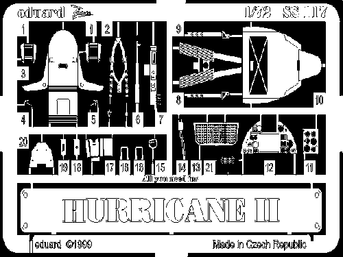 Eduard SS117 Hurricane Mk.II REVELL