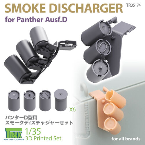 T-Rex Studio 35174 Smoke Discharger for Panther Ausf.D