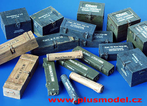 Plus Model 027 Ammunition containers, Germany - WWII