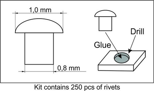 Plus Model 462 Rivets 1,0