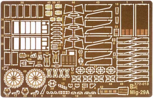 Part S72-013 MiG-29A (exterior) Italeri