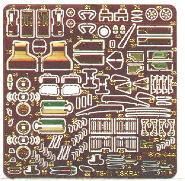 Part S72-044 TS-11 Iskra (exterior) MisterCraft