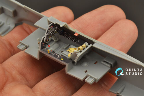 Quinta Studio QD48268 Focke-Wulf Ta 152 C - 3D-Printed & Coloured Interior (for Hobby Boss kits)