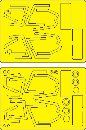 New Ware AM1222 AH-1Z Viper EXPERT kabuki masks for Zimi, Kitty Hawk
