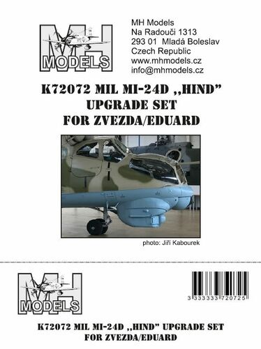 MH Models K72072 Mil Mi-24D ,,Hind" upgrade set for Zvezda and Eduard