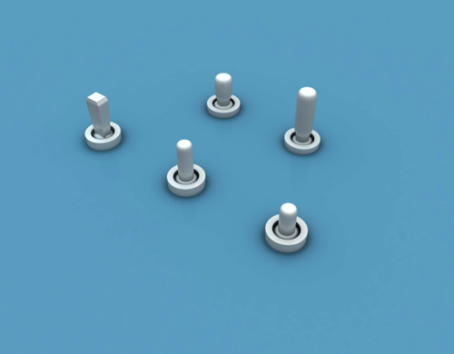 Anyz Model Accessories 028 Toggle switches