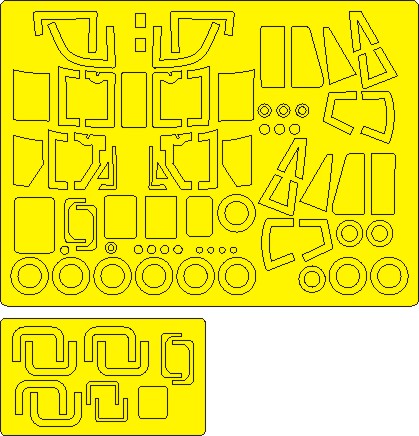 New Ware AM1159 Westland Sea King HAS.1/HAS.5/HU.5 ADVANCED Kabuki Masks For Airfix A11006 Kit