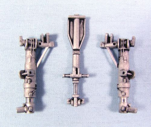 Scale Aircraft Conversions 48014 Dassault Rafale A/B/C - Landing Gear (designed to be used with Hobby Boss and Revell kits)