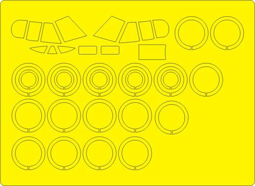 New Ware AM0902 B-52G/H Stratofortress BASIC kabuki masks for Italerii, AMT/ERTL