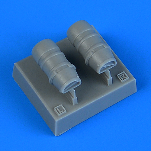Quickboost 72627 Macchi Mc.205 Veltro Oil Radiators ITALERI