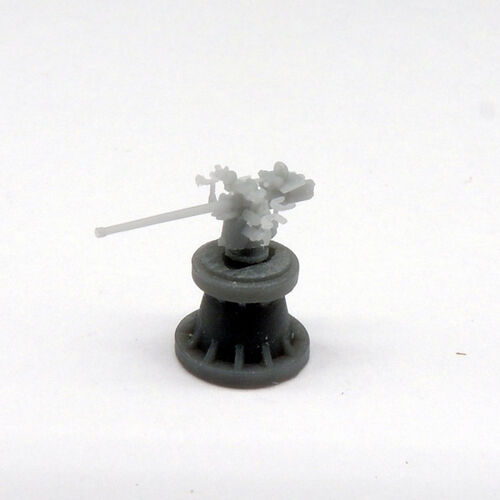 Black Cat Models AC350072b German 8,8cm SK C/30 Single Gun U-Boot Version (4 pcs)