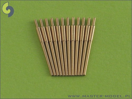 Master SM-700-006 IJN 15,5cm/60 (6.1in) 3rd Year Type barrels (12pcs) - Yamato, Musashi, Oyodo