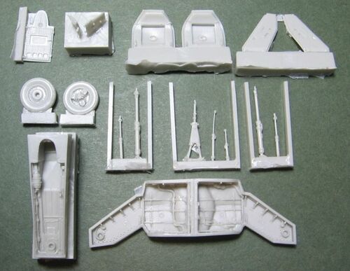 Armycast AC72031 Super Etendard (SUE) - Wheel Bays