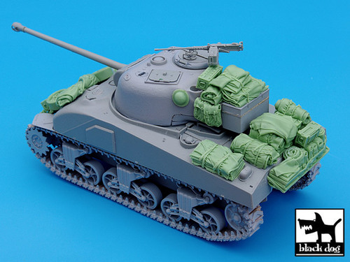Black Dog T35029 British Sherman Firefly accessories set for Dragon