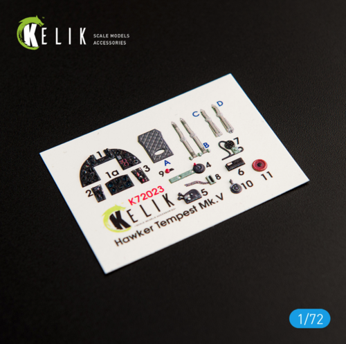 KELIK K72023 Hawker Tempest Mk.V interior