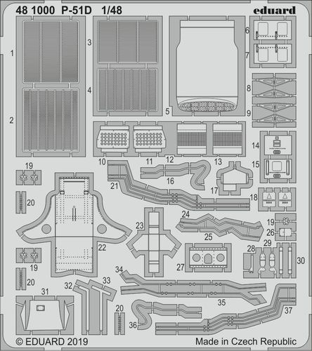 Eduard 481000 P-51D Eduard