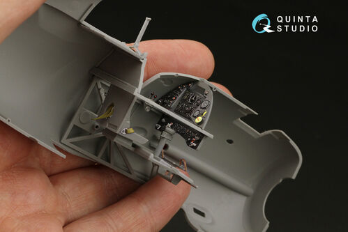 Quinta Studio QD32135 Gloster Gladiator Mk.II - 3D-Printed & Coloured Interior (for ICM kits)