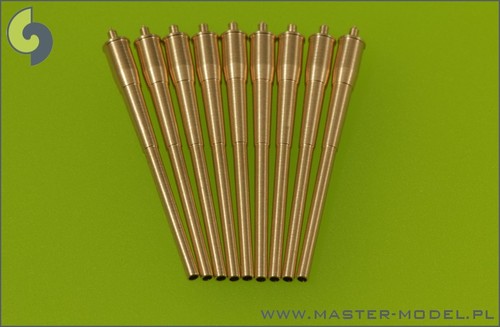 Master SM-700-037 USN 16in/50 (40,6 cm) Mark 7 barrels (9pcs) - Iowa and Montana battleship classes