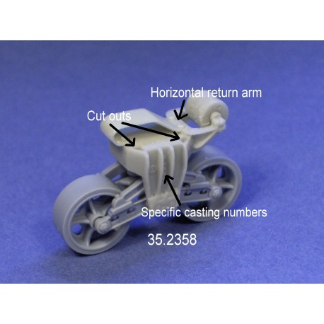 Resicast 352358 Heavy Suspension (type C) for Dragon Sexton Kits