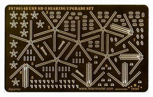 Five Star Model 700148 Sikorsky SH-3 Seaking - Upgrade Set for Trumpeter Kits