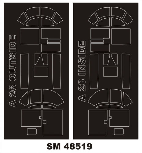 Montex SM48519 A-26B Invader ICM