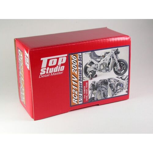 Top Studio MD29004 Honda RC211V (2006) - Super Detail-Up Set (for Tamiya 14106 / 14107 and 14108 Kits)