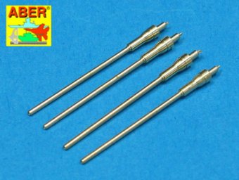 Aber A48007 Set of 4 German barrels for aircraft 20mm machine guns MG 151/20