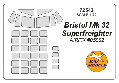 KV Models 72542 Bristol Mk 32 Superfreighter (AIRFIX)