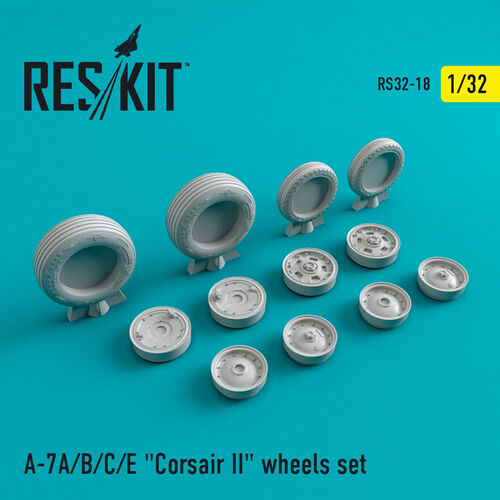 RES/KIT 32-0018 A-7 "Corsair II"A/B/C/E wheels set