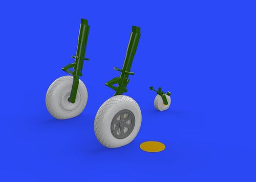 Eduard 632088 P-47D wheels HASEGAWA