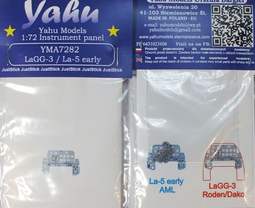 Yahu Models A7282 LaGG-3 / La-5 early Roden / AML