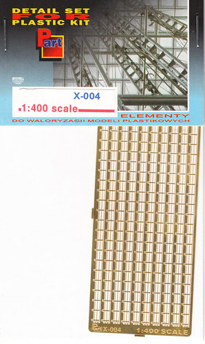Part X004 RAILING 1/400 (3 lines)