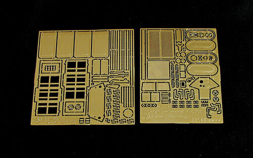VModels 35043 British WWII Truck W.O.T. 8 - Detail Set PE Parts (for ICM kits)