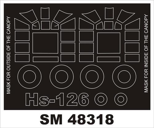 Montex SM48318 Henschel Hs 126 ICM
