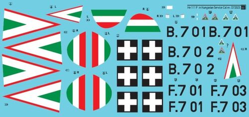 SBS Model D72023 Heinkel He-111 in Hungarian Service